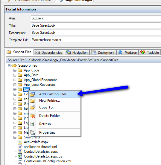 Using An External Assembly For Entity Events And Business Rules In Saleslogix Web Customer Fx