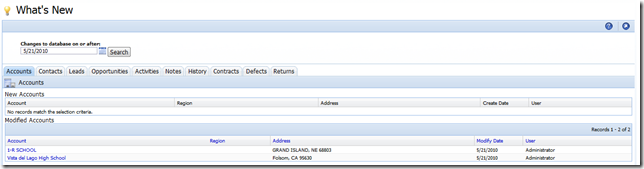 Changing the Sort in the SalesLogix 7.5.2 Web Client What’s New ...
