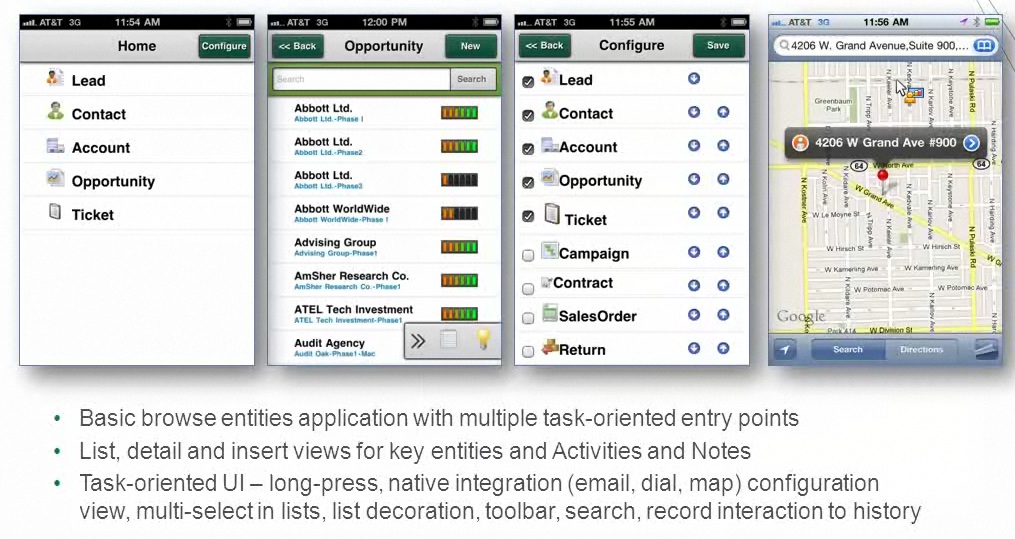 SalesLogix for Web Mobile Test Drive | Customer FX